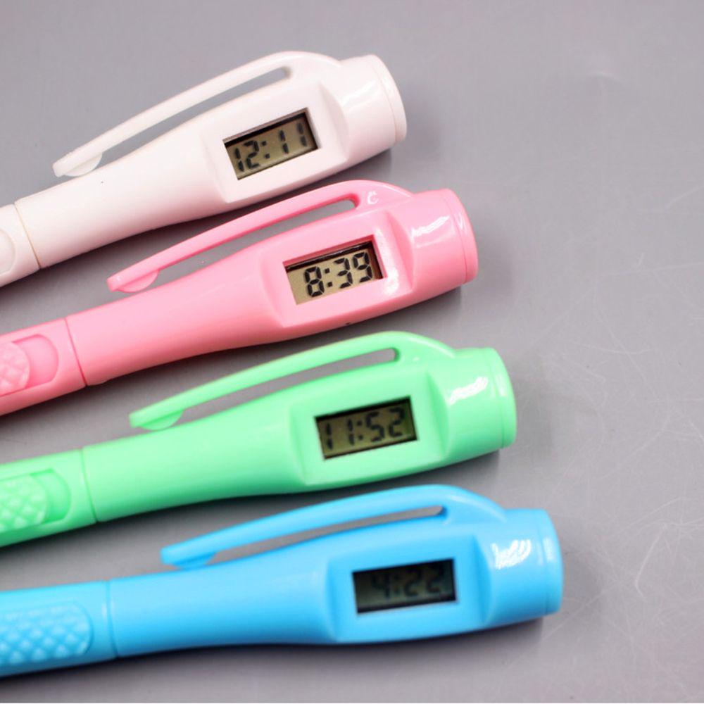 Buy Novelty Exam Digital Ballpoint Pen Watch Electronic Clock at ...