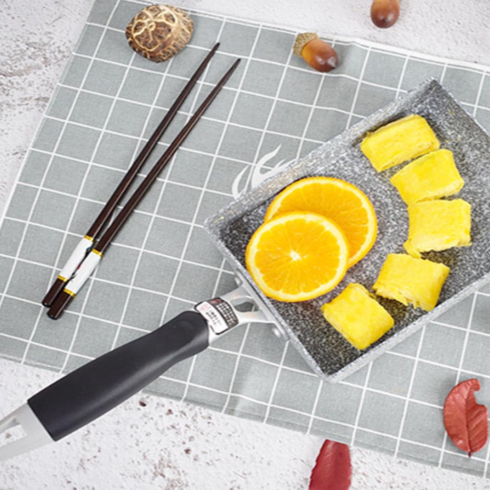 Buy 1 PC Frying Pan Rectangular Aluminum Alloy Omelette Pan Kitchen ...