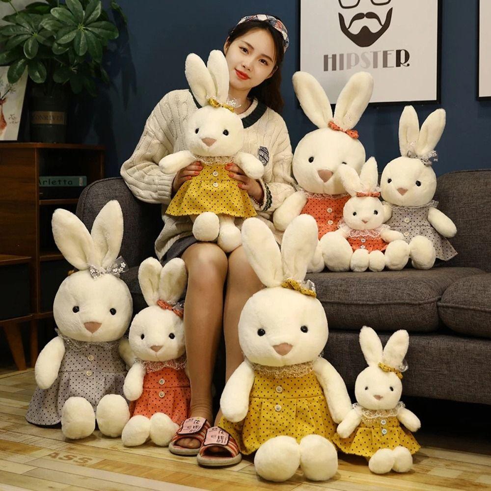 💰Kjøp Children Gift Soft Toy Rabbit Plush Toy Bunny Plush Doll Bunny ...