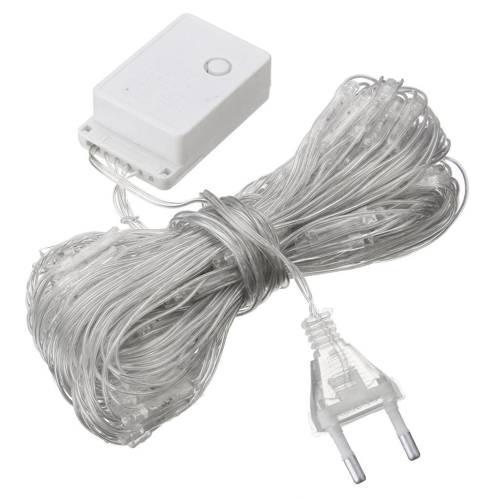 Buy 1.5X1.5M 100 LED Bulbs Fairy String Lights for Xmas Party Wedding ...