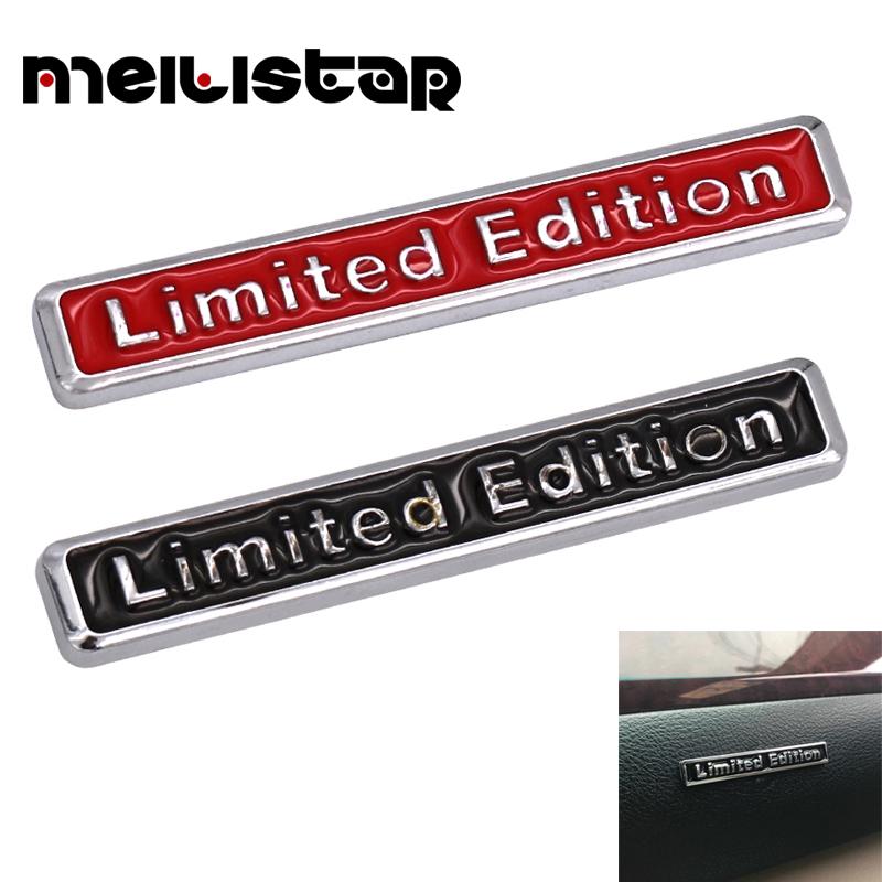 Buy 1 Pcs 3D Metal Limited Edition Auto Car Sticker Badge Decal ...