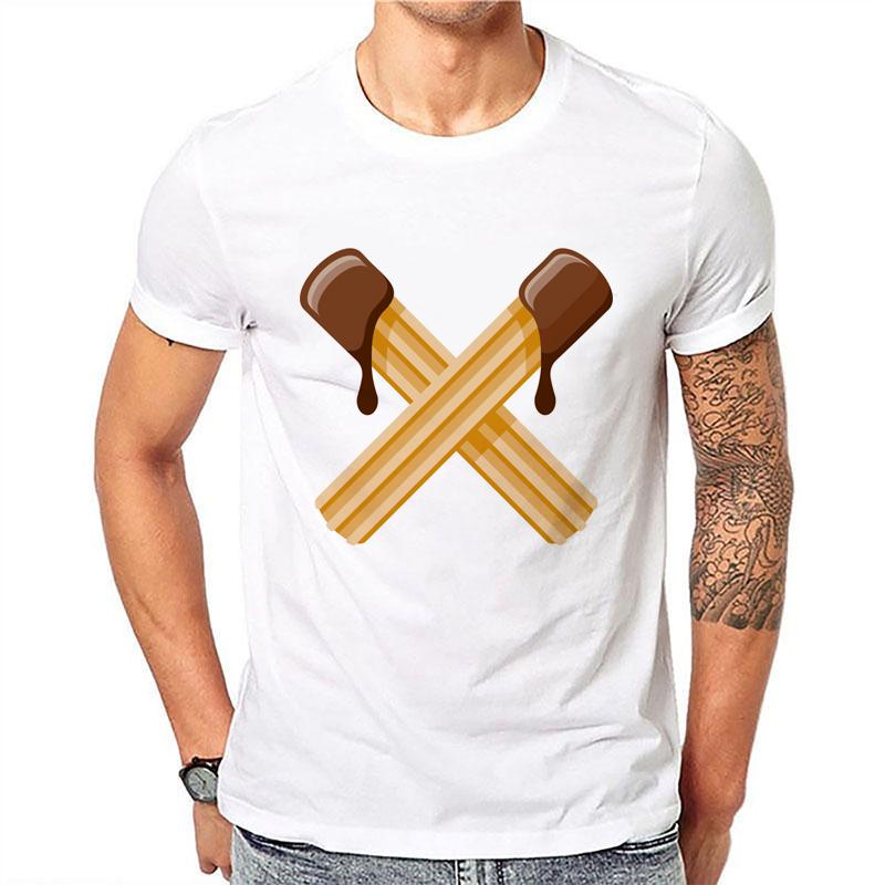 Buy Men Woman Personality Print TShirt Cotton Tops Casual Short Sleeve ...