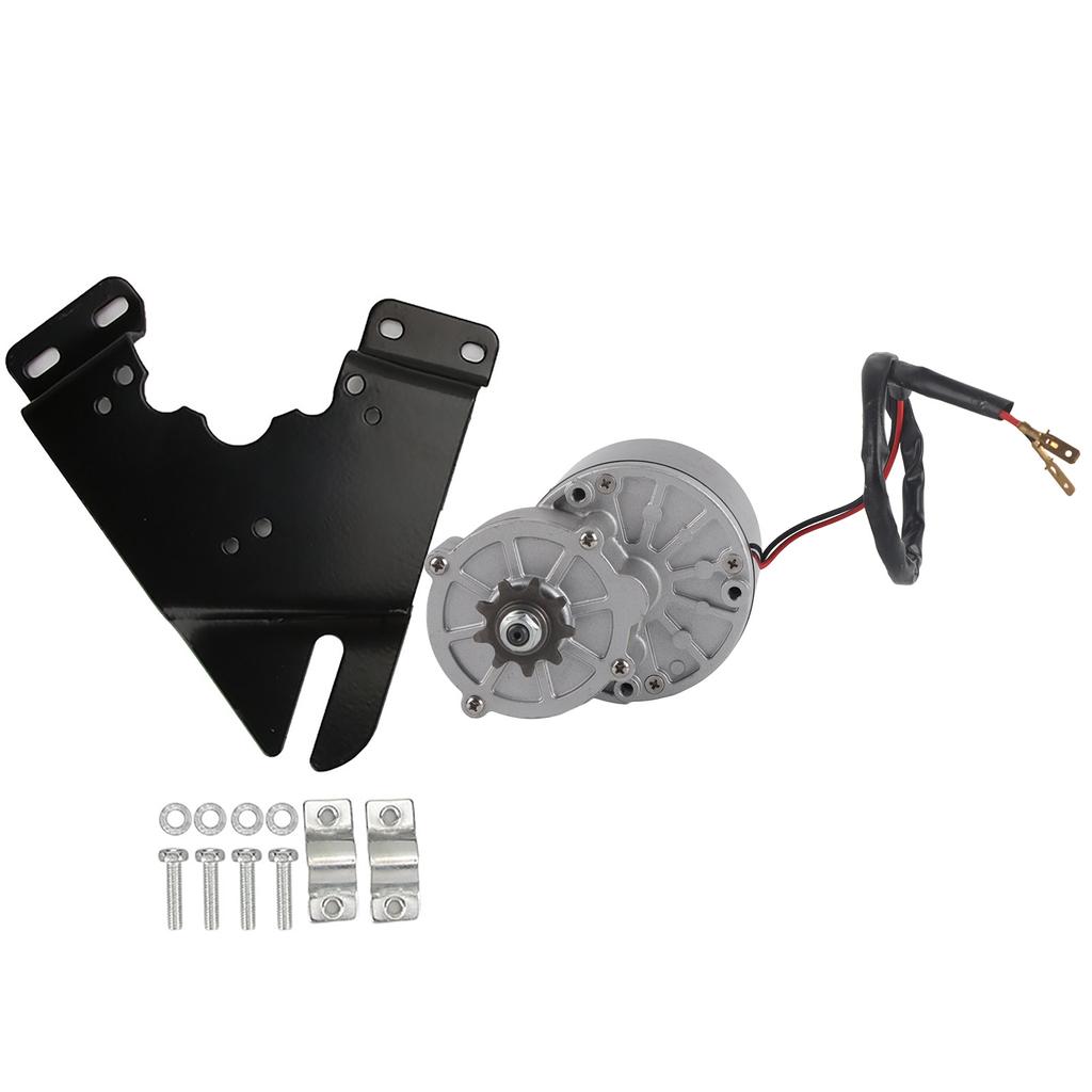 Buy 12V 250W Gear Reduction Electric Motor with Triangle Board Brushed ...