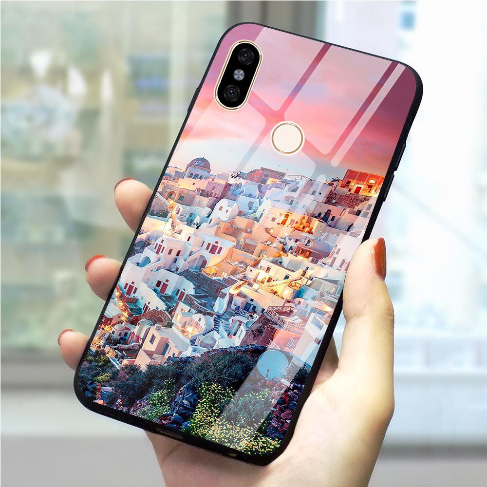 Greece Scenery Phone Case For Xiaomi Mi A1 A2 Mi 8 9 Redmi 4X 6A Note6 ...