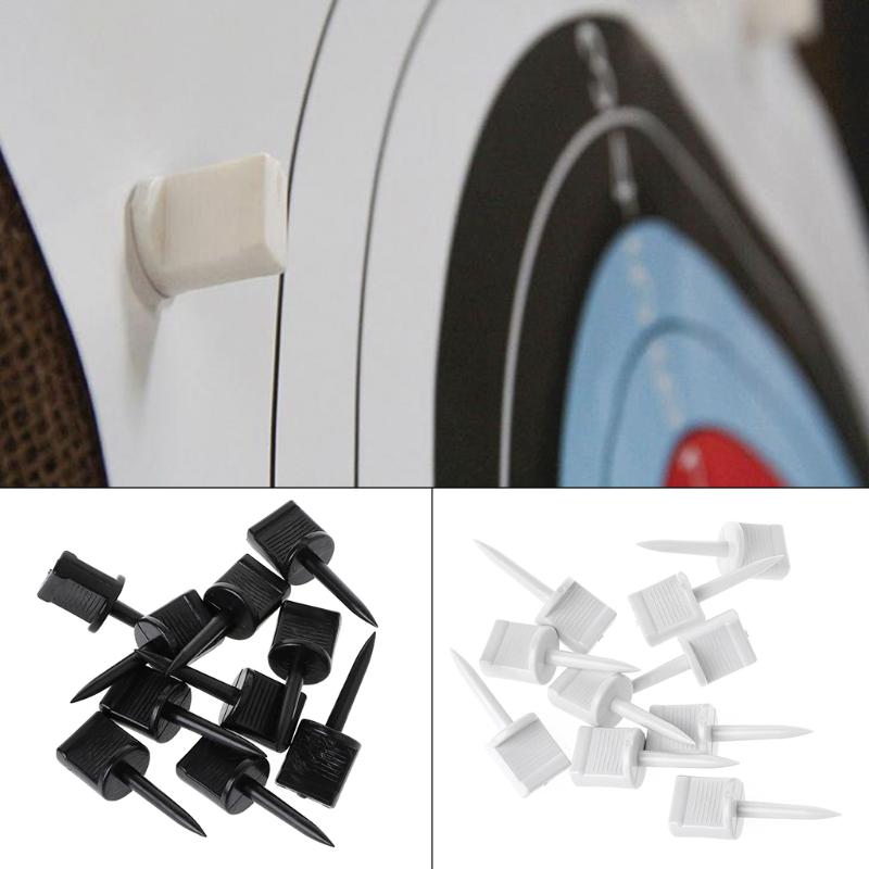 10 Pcs Shooting Target Pins Archery Hunting Nails Aim Fixed ...