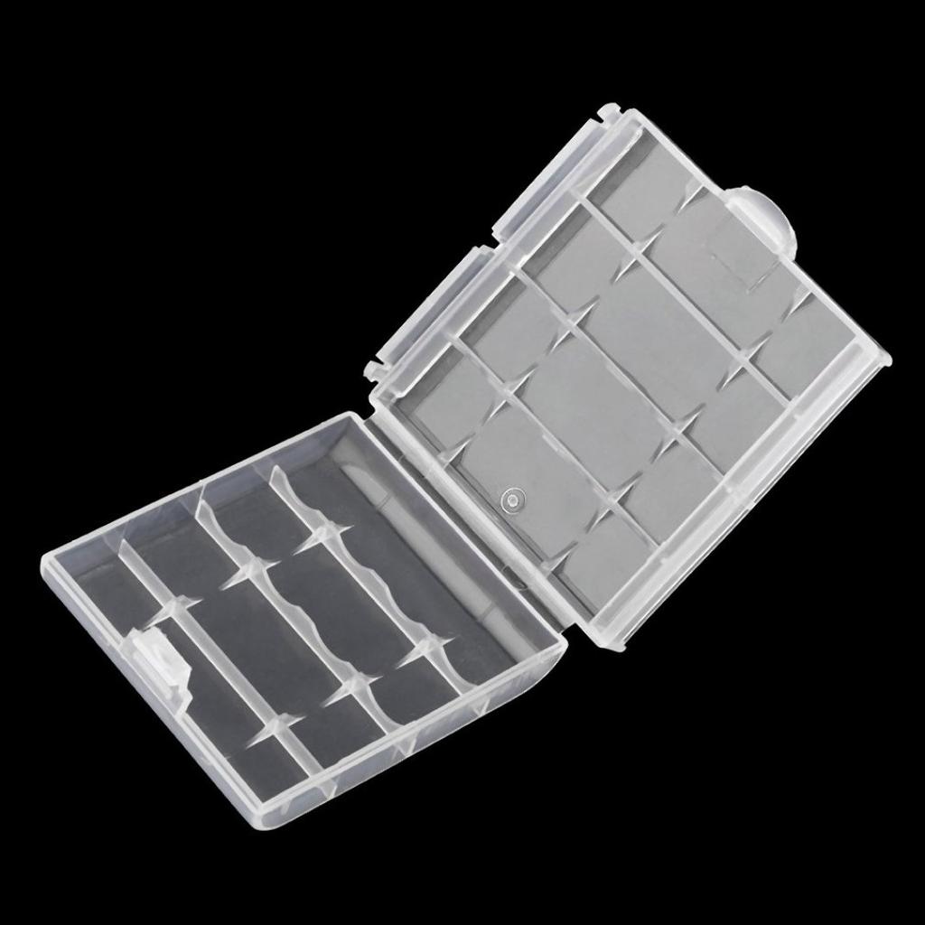 Buy TBQ Plastic Battery Storage Box Hard Plastic Case Batteries Holder ...