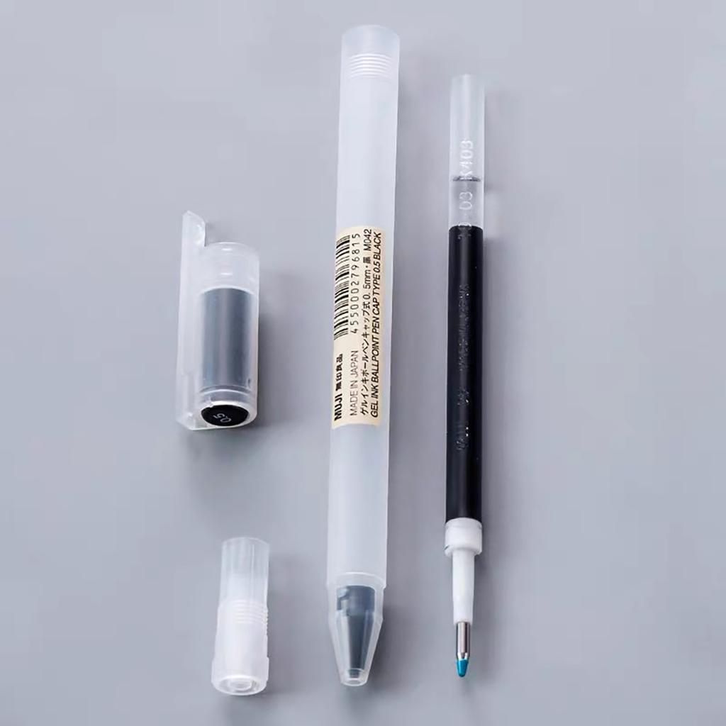 Buy Latest Stationery Pen Student Adult Neutral Cap Pen 0.5mm Black 6ml ...