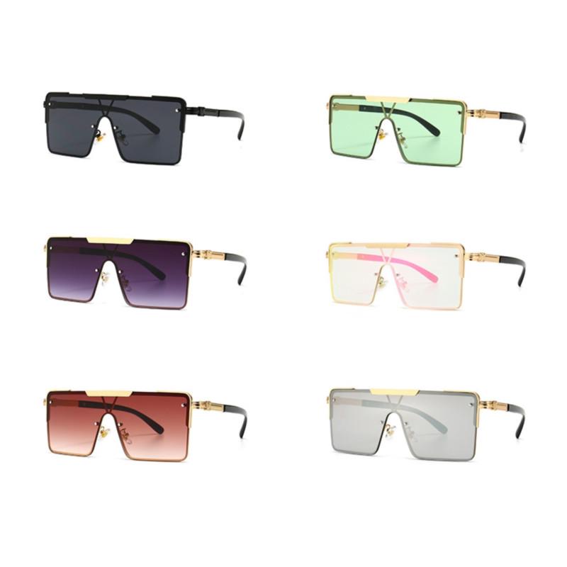 46376 oversized square luxury sunglasses men women fashion shades UV400 ...