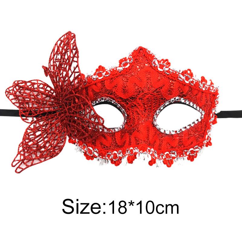 1PC Fashion Butterfly Half Mask Mask Venetian Masquerade Mask Fox Eye ...