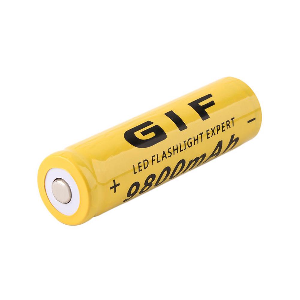 Buy GIF 18650 Battery Rechargeable 3.7V 9800mAh Lithium Cell For ...