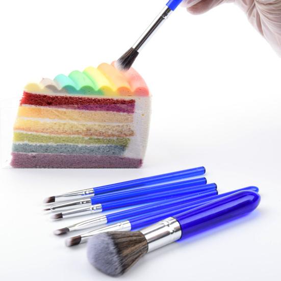 7Pcs/Set Fondant Brush Anti-rust Easy to Use Lightweight Reliable ...