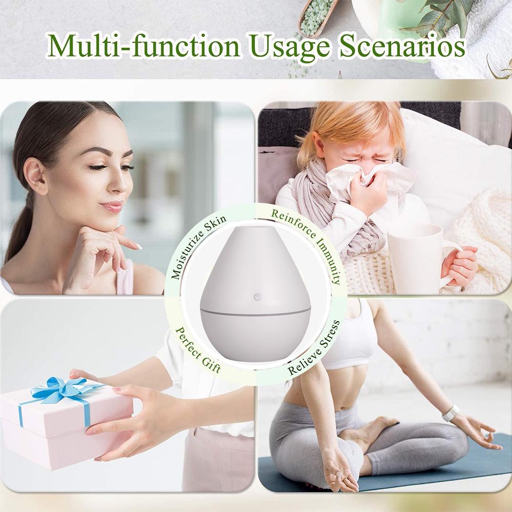 Buy 300ml Electric Air Humidifier Essential Oil Diffuser Aromatherapy ...