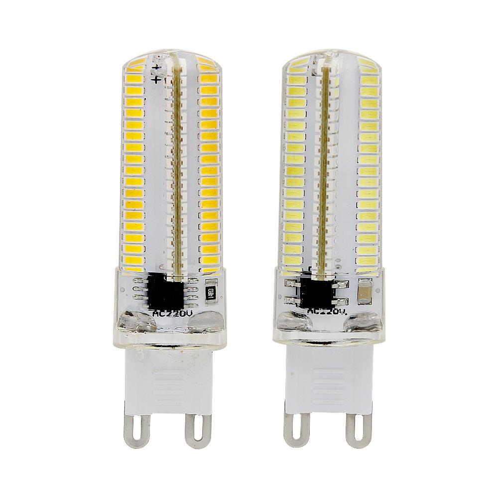 Buy 2pcs/lot G9 4W 220V 110V LED Light Bulb SMD 3014 Warm Cold White ...