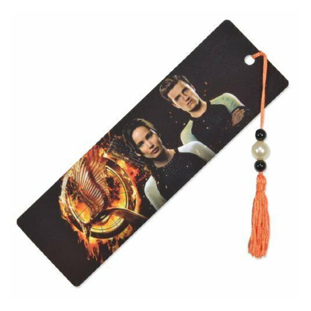 Buy Hunger Games Catching Fire Katniss And Peeta Bookmark (Noir ...