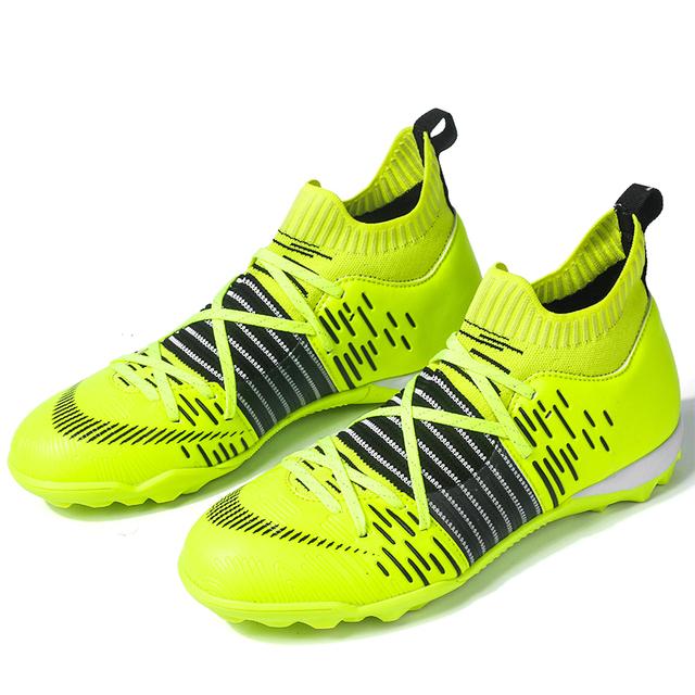 💰Cumpără Sale Mens Soccer Shoes High Ankle Football Boots Outdoor ...