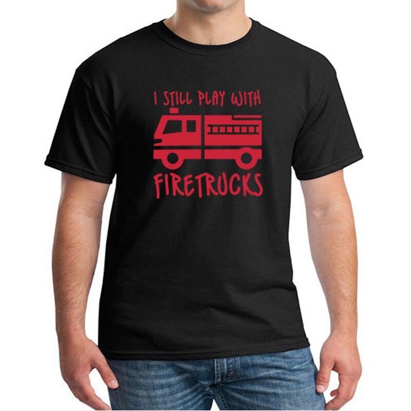 Buy Streetwear Fireman I Still With Firetrucks T-Shirt Eat Sleep Fire ...
