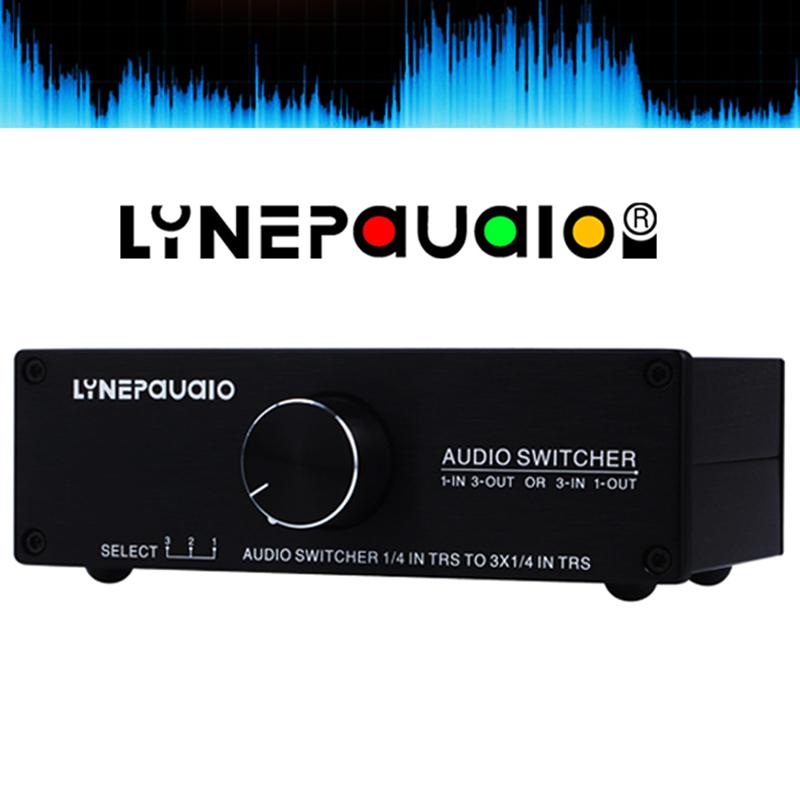 Buy Lynepauaio Audio Switcher 1 Input 3 Output Or 3 Input 1 Output ...