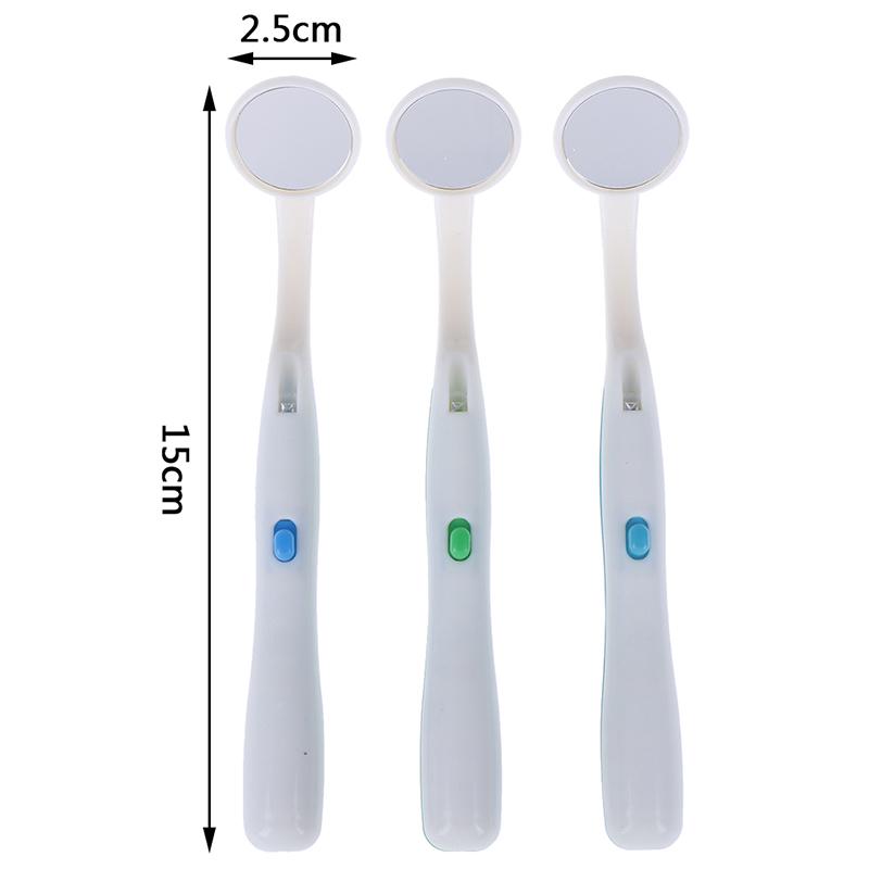 Buy Led Light Teeth Oral Dental Mirror Super Bright Mouth Mirror Tooth ...