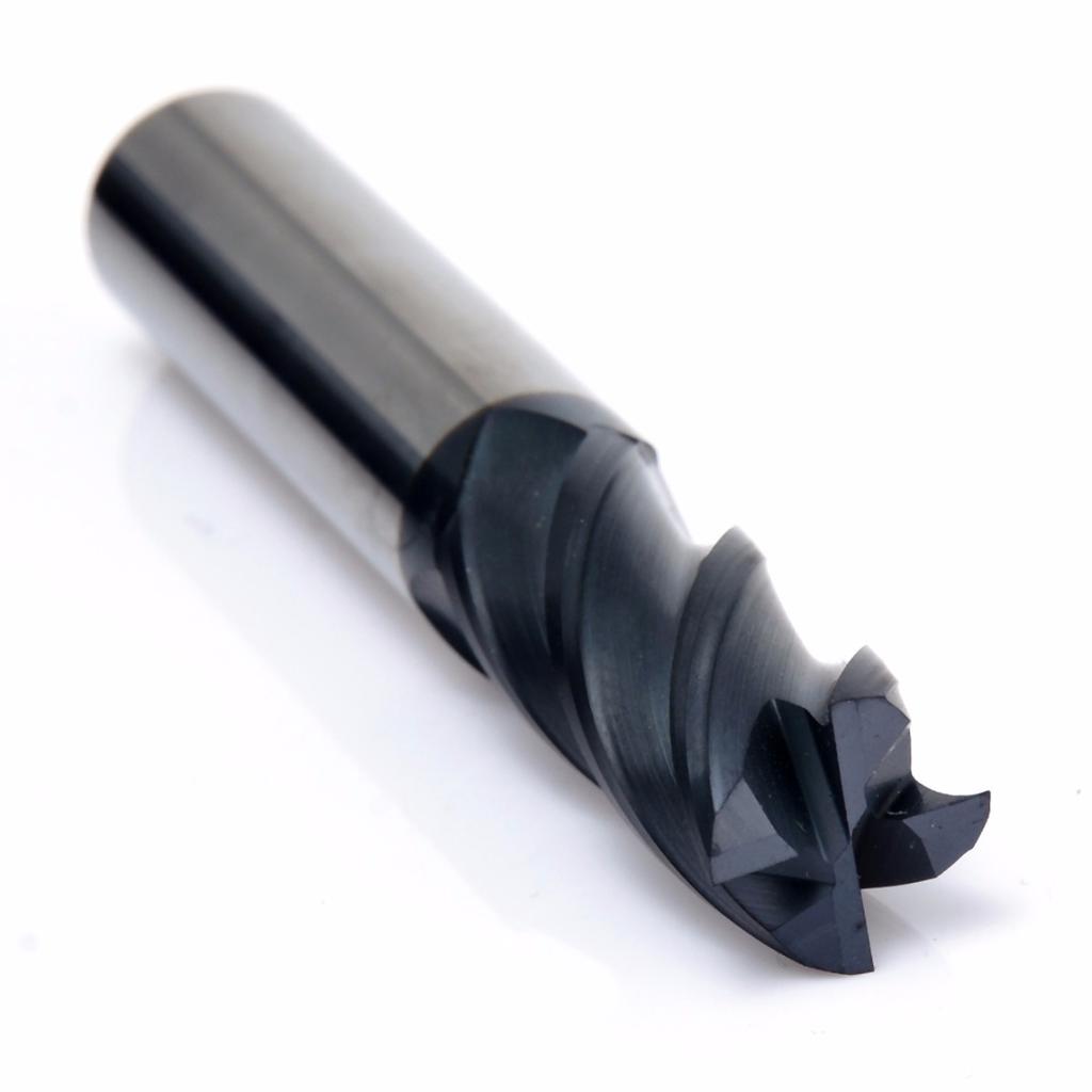 Buy Manyi 8pcs 4 Flutes Carbide End Mill Set Tungsten Steel Milling ...