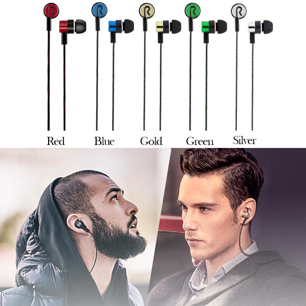 Buy Fashionable In-Ear Stereo Earphone Braided Wire Headset at ...