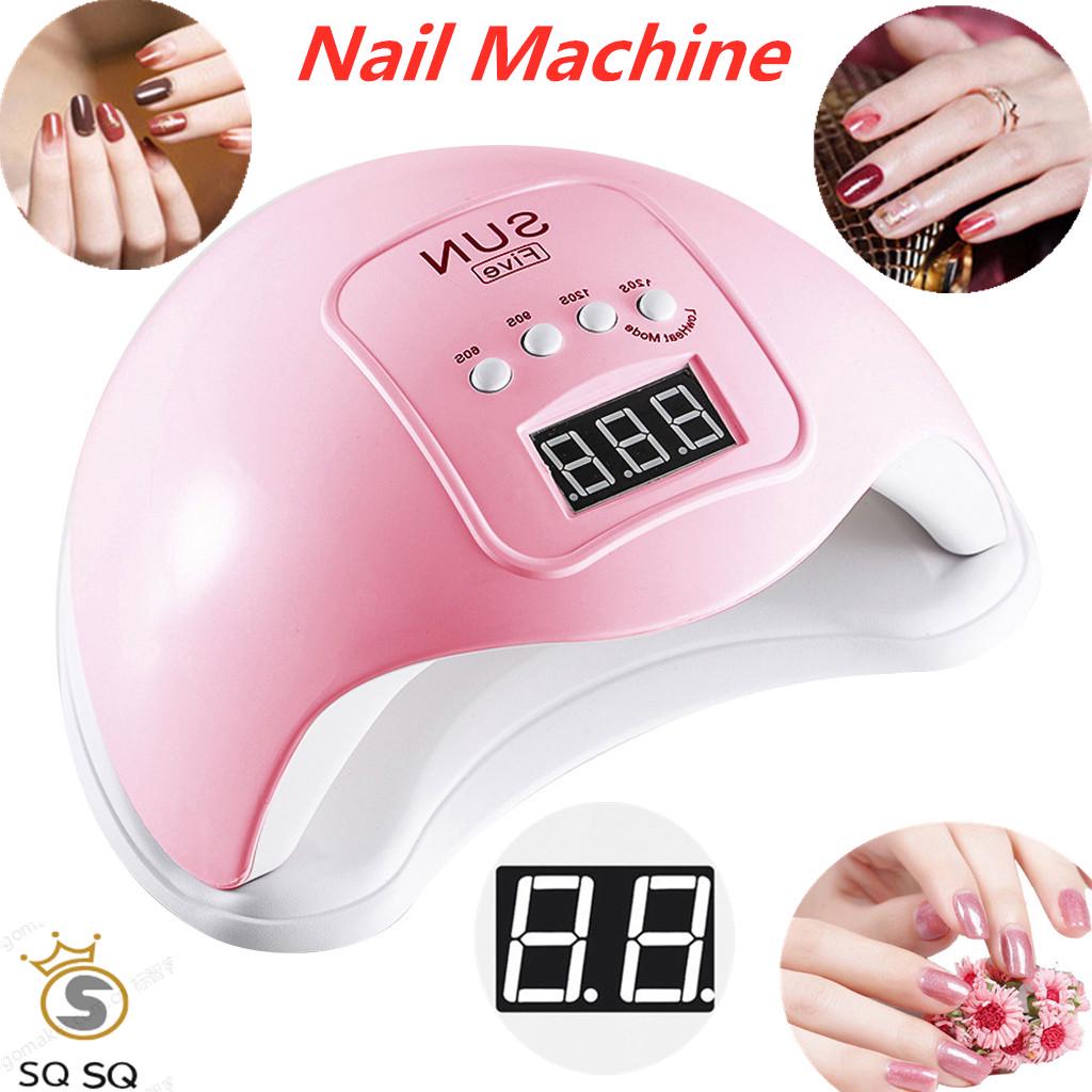 Buy SQ LED 48W UV Nail Gel Curing Nail Art Machine USB Lamp Light Nail ...