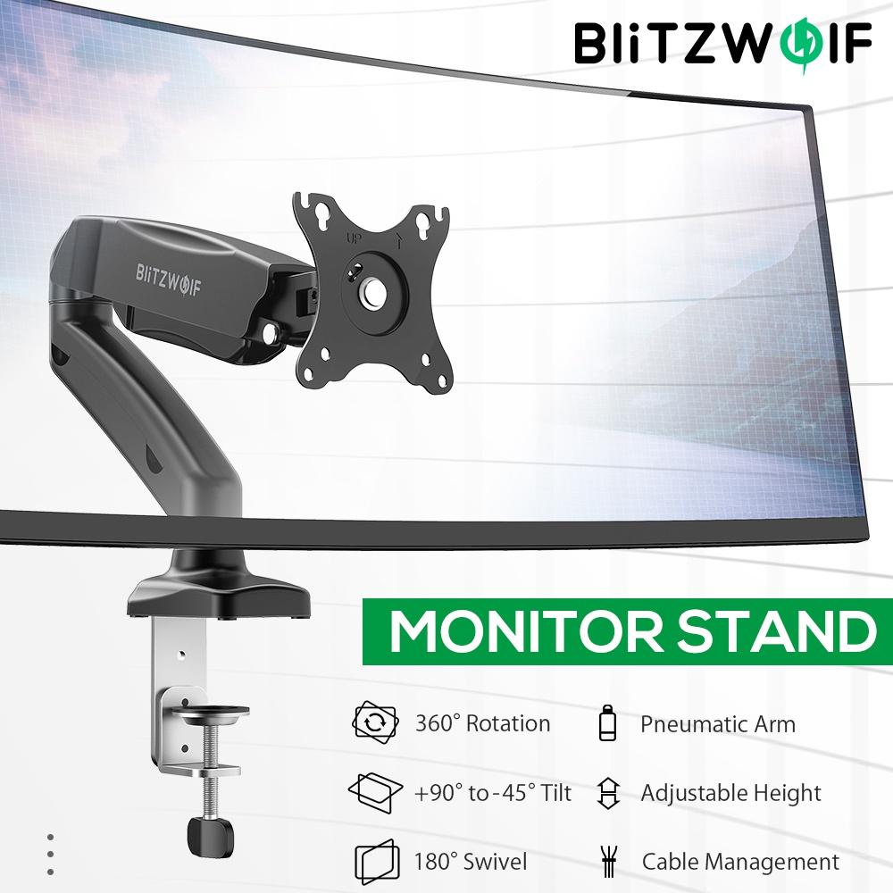 Buy Monitor Stand Desktop Mounting Multimedia Arm Laptop Holder ...