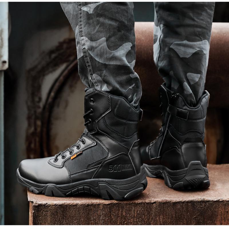 Buy High Quality Military Leather Combat Boots for Men Combat Bot ...