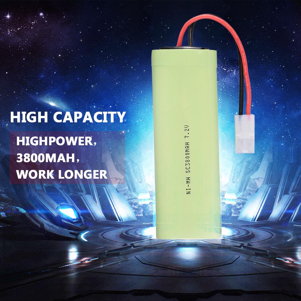 Buy 72V 3800mAh NiMH Battery with Tamiya Connector for RC Car Boat ...