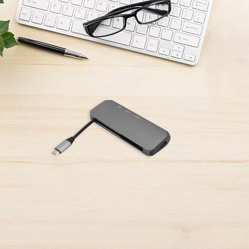 Buy Amber Star Type-c Docking Station Multiple Ports Multi-function USB ...