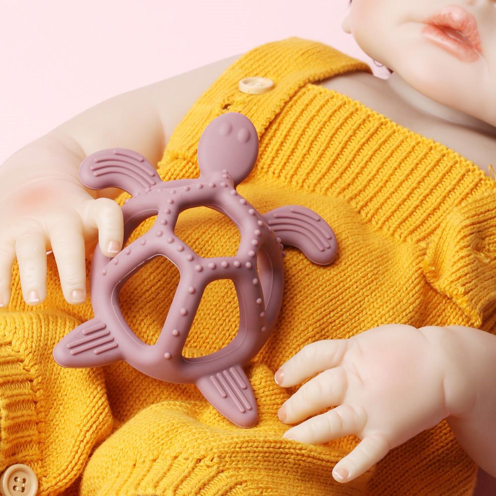 Cheap Silicone Teether Rodent Cartoon Animals 1pc Food Grade Silicone ...