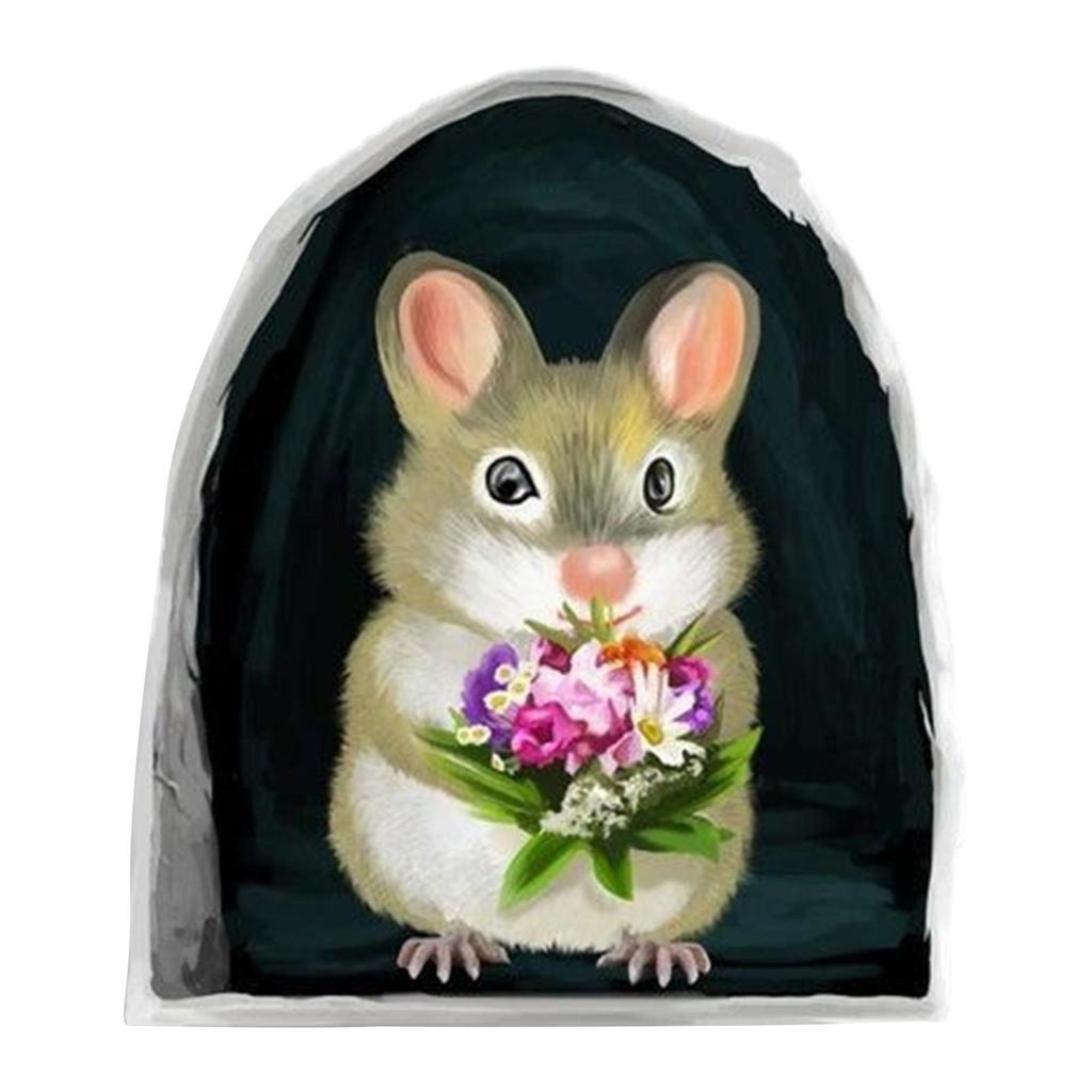 Cheap Mouse Hole Wall Decal|Mouse in a Hole Wall Decal Fun Art Animal ...
