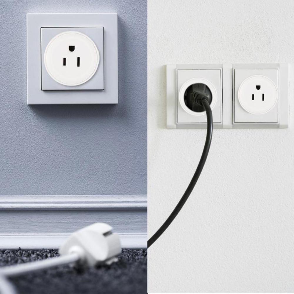 Buy Wifi Smart Plug Wi-Fi Enabled Mini Socket Outlet App Remote Control ...