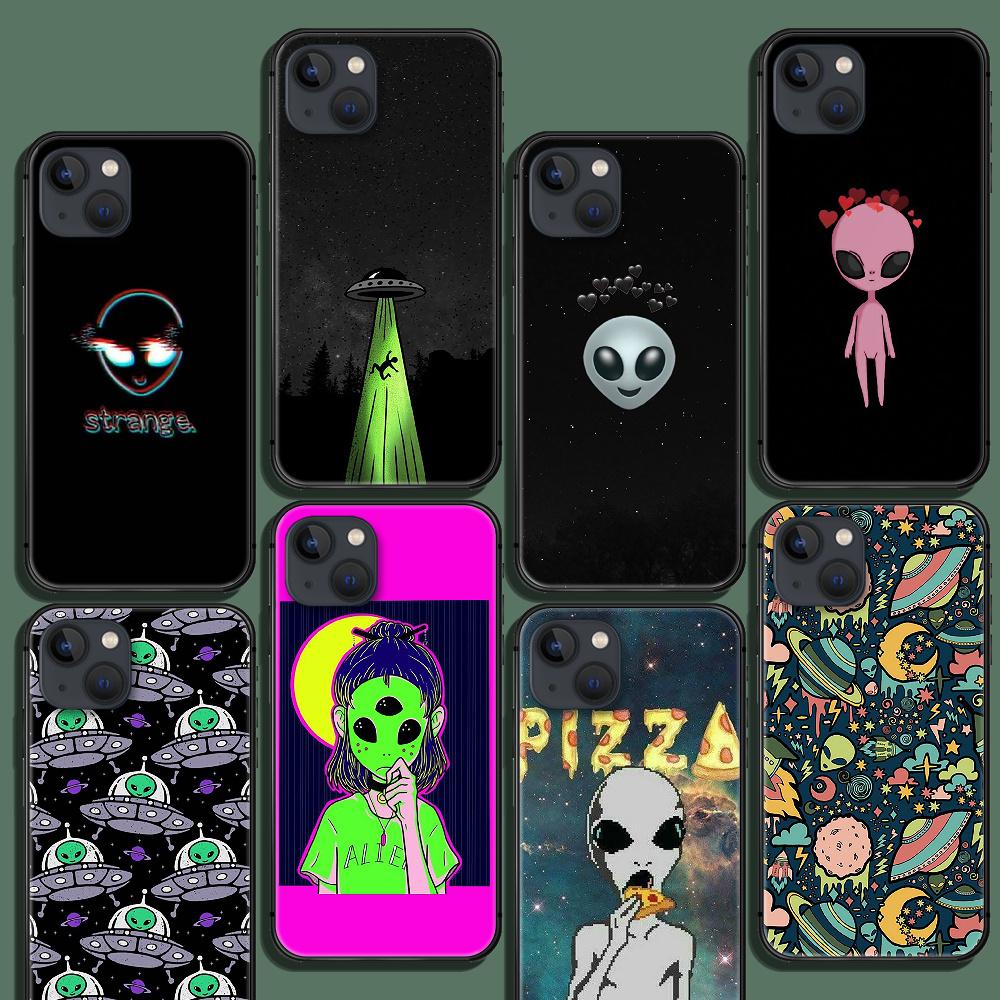Cheap Cartoon Alien Phone Case For Iphone Samsung Galaxy Xiaomi Mi ...