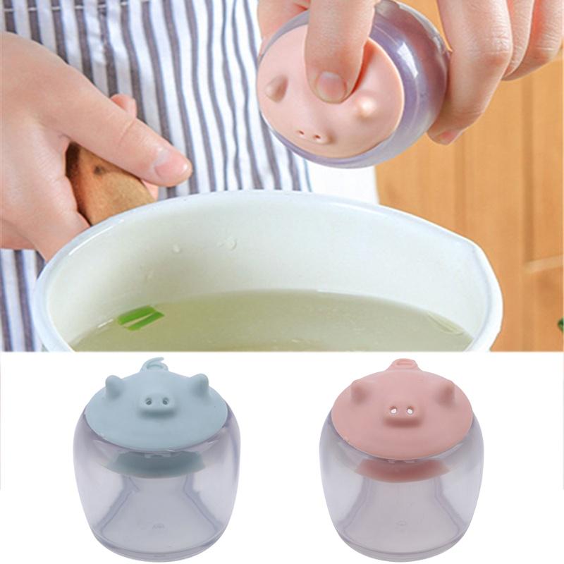 Home Cute Cartoon Condiment Bottles Kitchen Spice Jar Tool uygun ...