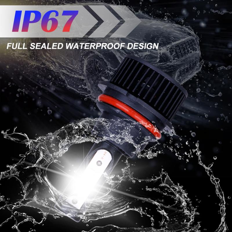 Cheap 28w 6000k 7500lm F9 Car Led Headlight Bulb H4 H7 H11 H13 9004 ...