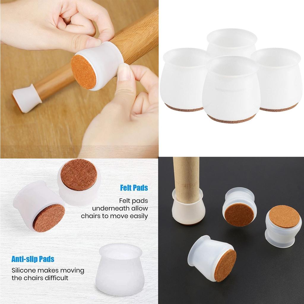 Table And Chair Protective Cover Furniture Table Feet Cover Floor ...