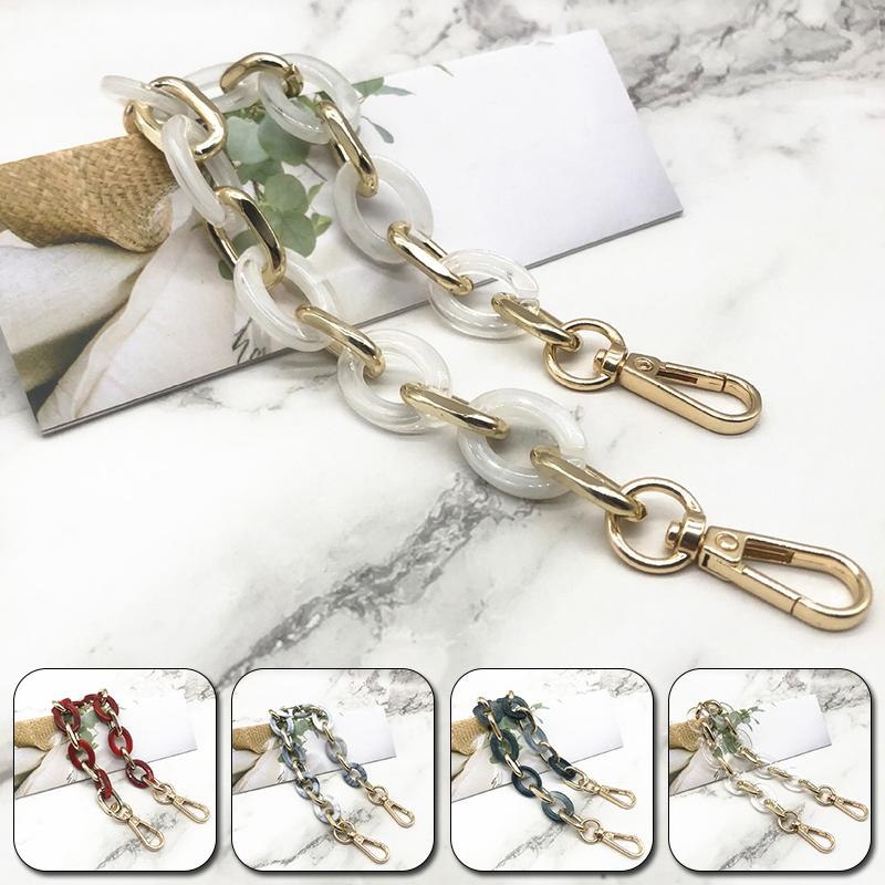 💰Kjøp 1PC DIY Resin Chain Acrylic Handbag Handles Bag Strap Bag ...