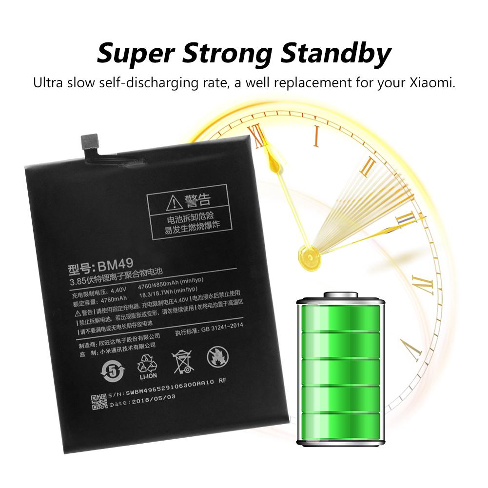 Buy Original Replacement BN40 BM49 BN50 Battery For Xiaomi Mi Max 4100 ...