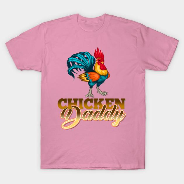 Buy T Shirt Women Chicken Dad Gift Funny Fathers Day Rooster Daddy F ...