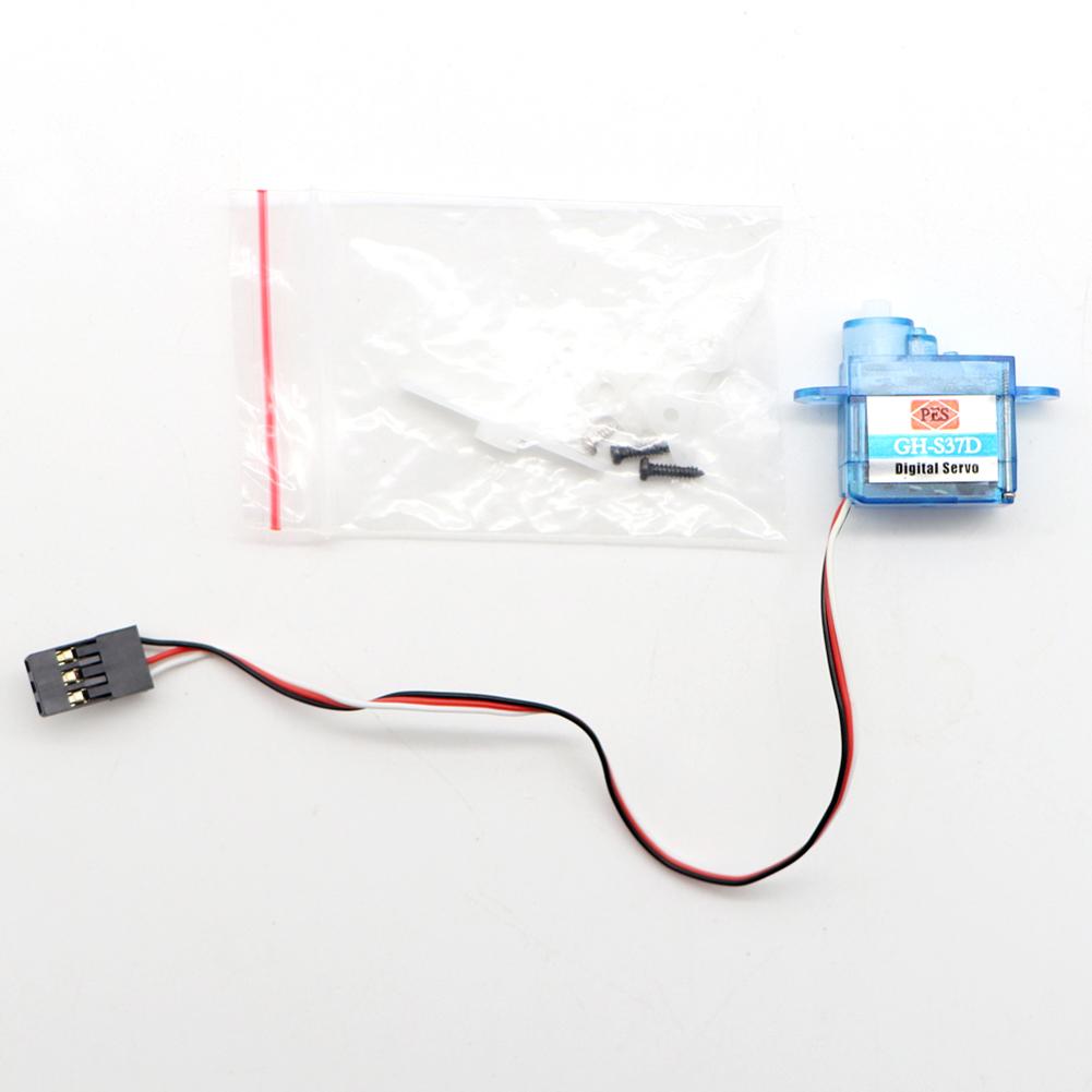 Buy 1pc 3.7G Tiny Micro Mini Plastic Gear Analog Servo for RC Airplane ...