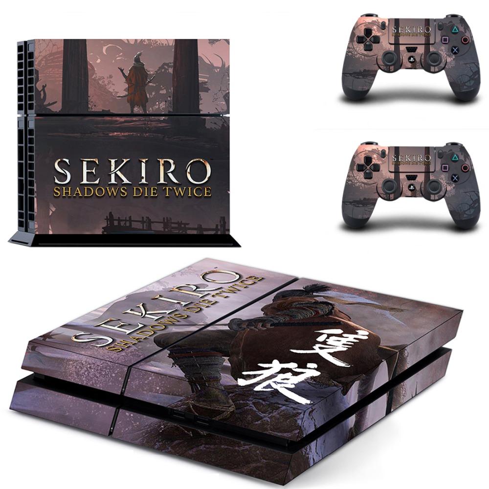 Sekiro Shadows Die Twice Full Cover Faceplates PS4 Skin Sticker ...