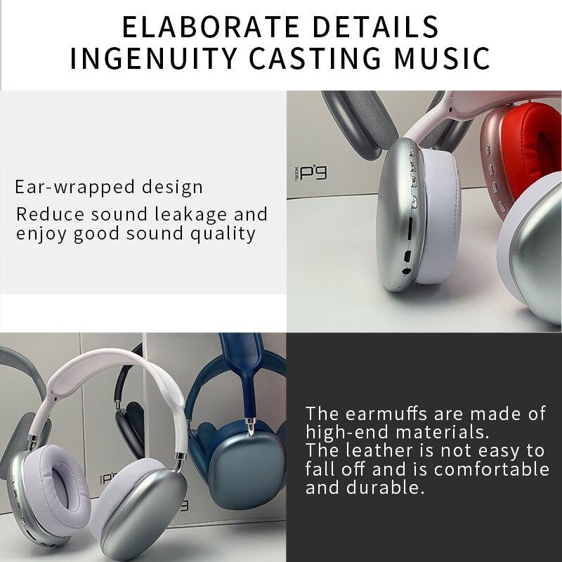 Buy The New P9 Headset Wireless Bluetooth Headset at affordable prices ...