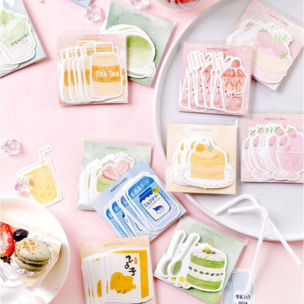 Buy Office School Snack Shop Paper Notepad Daily Scrapbooking Sticky ...