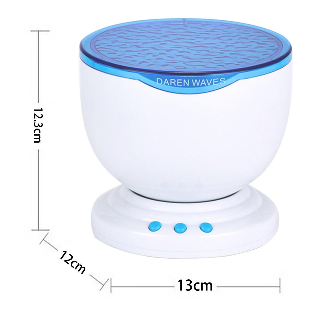 Calming Autism Sensory LED Light Projector Toy Relax Blue Night Music ...