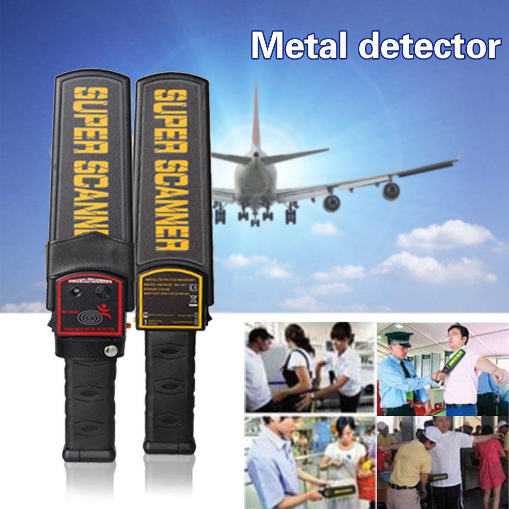 Handheld Metal Detector Portable Security Super Scanner Wand Airport ...
