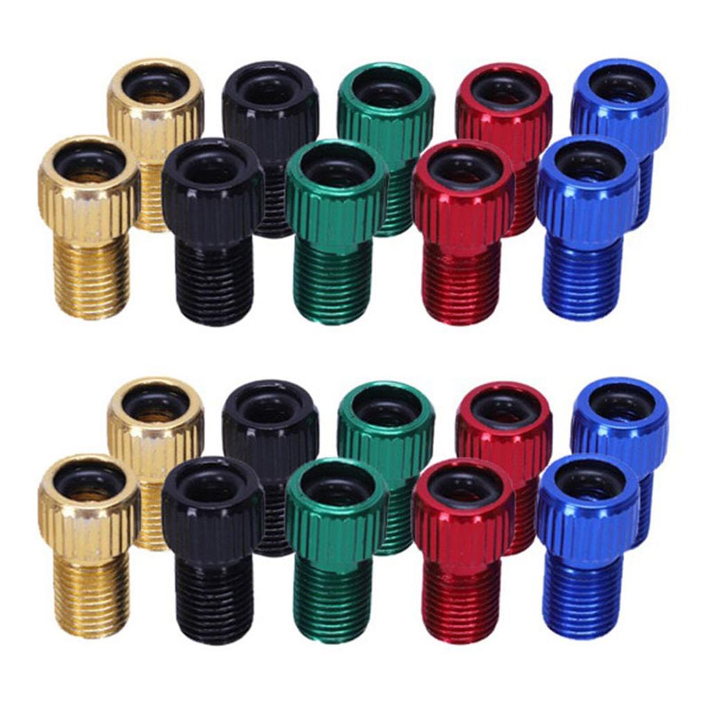 Satın alın 20Pcs Presta to Schrader Valve Adapter Converter Multicolor ...