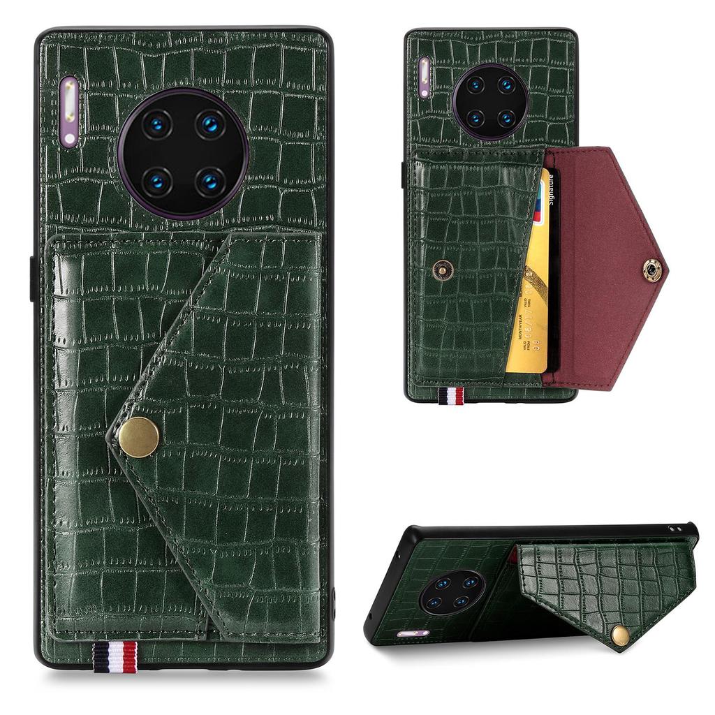 Buy Luxury Pu Leather Crocodile Pattern Back Cover Soft Plastic Phone ...