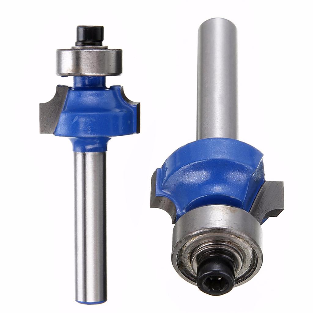Dagu 1pc 1/4" Shank 1/4" Radius Round Over Router Bit Woodworking ...