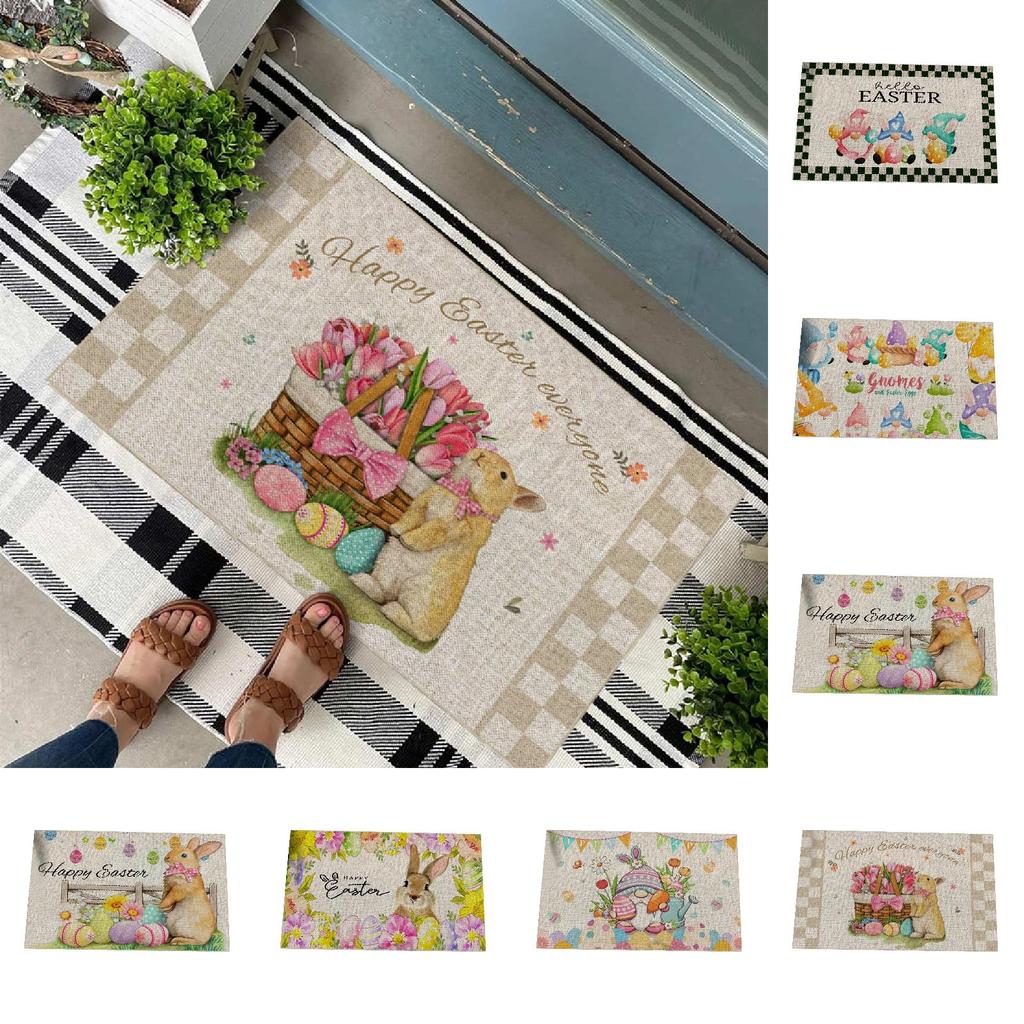 Buy Easter Day Welcome Doormats Home Carpets Decor Carpet Living Room ...