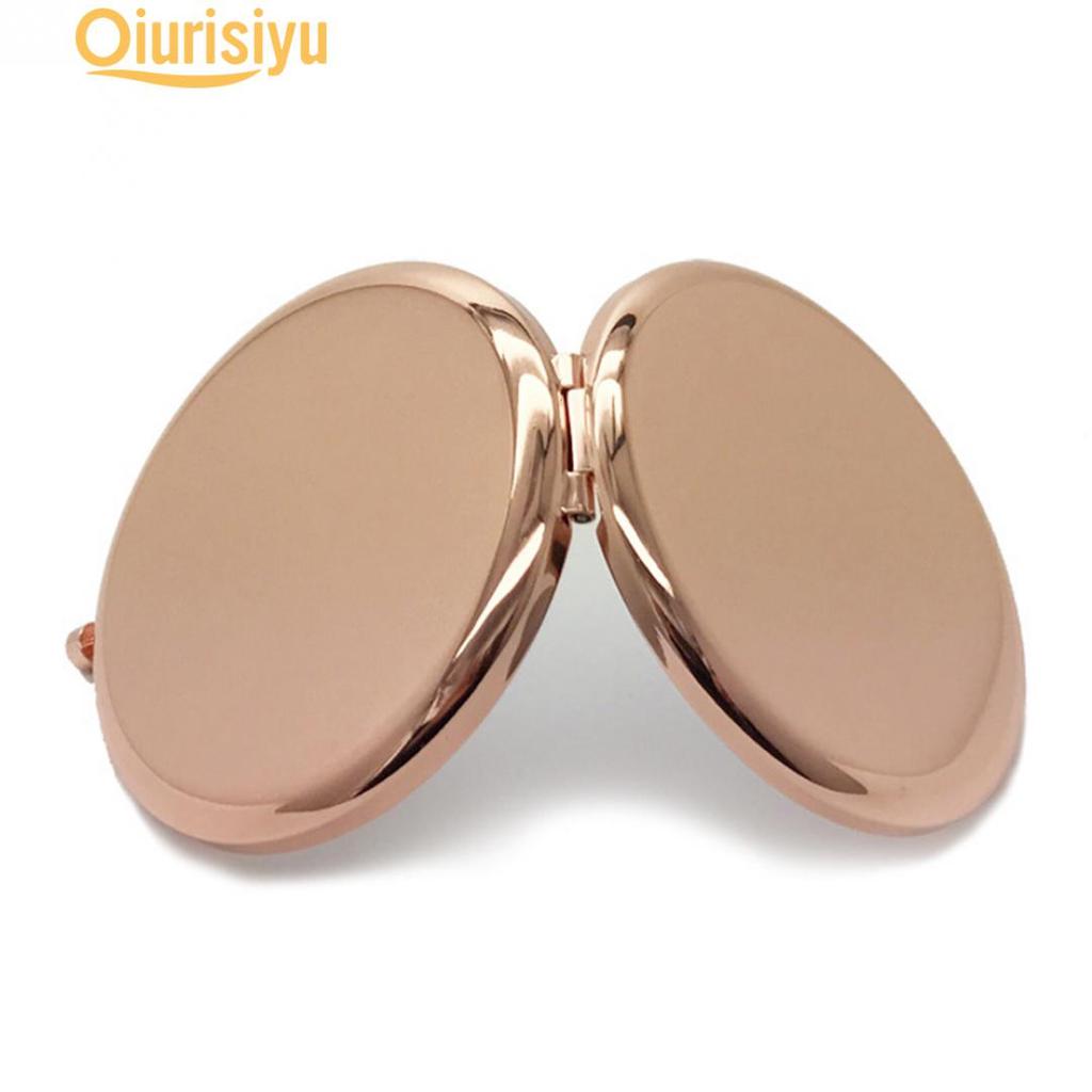 Buy Round Metal Double Side Travel Pocket Mirror at affordable prices ...
